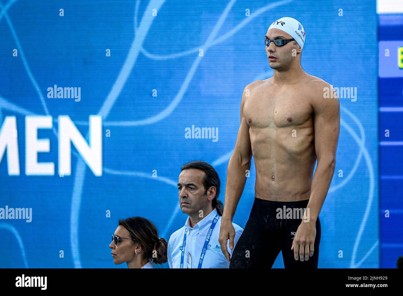 ROM, ITALIEN - 11. AUGUST: Roman Fuchs von Frankreich beim Freestyle ...