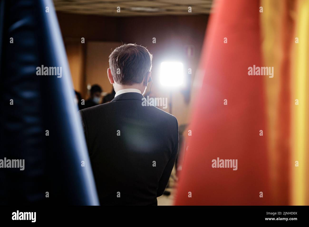 Christian Lindner (FDP), Bundesminister für Finanzen, anlässlich einer ...