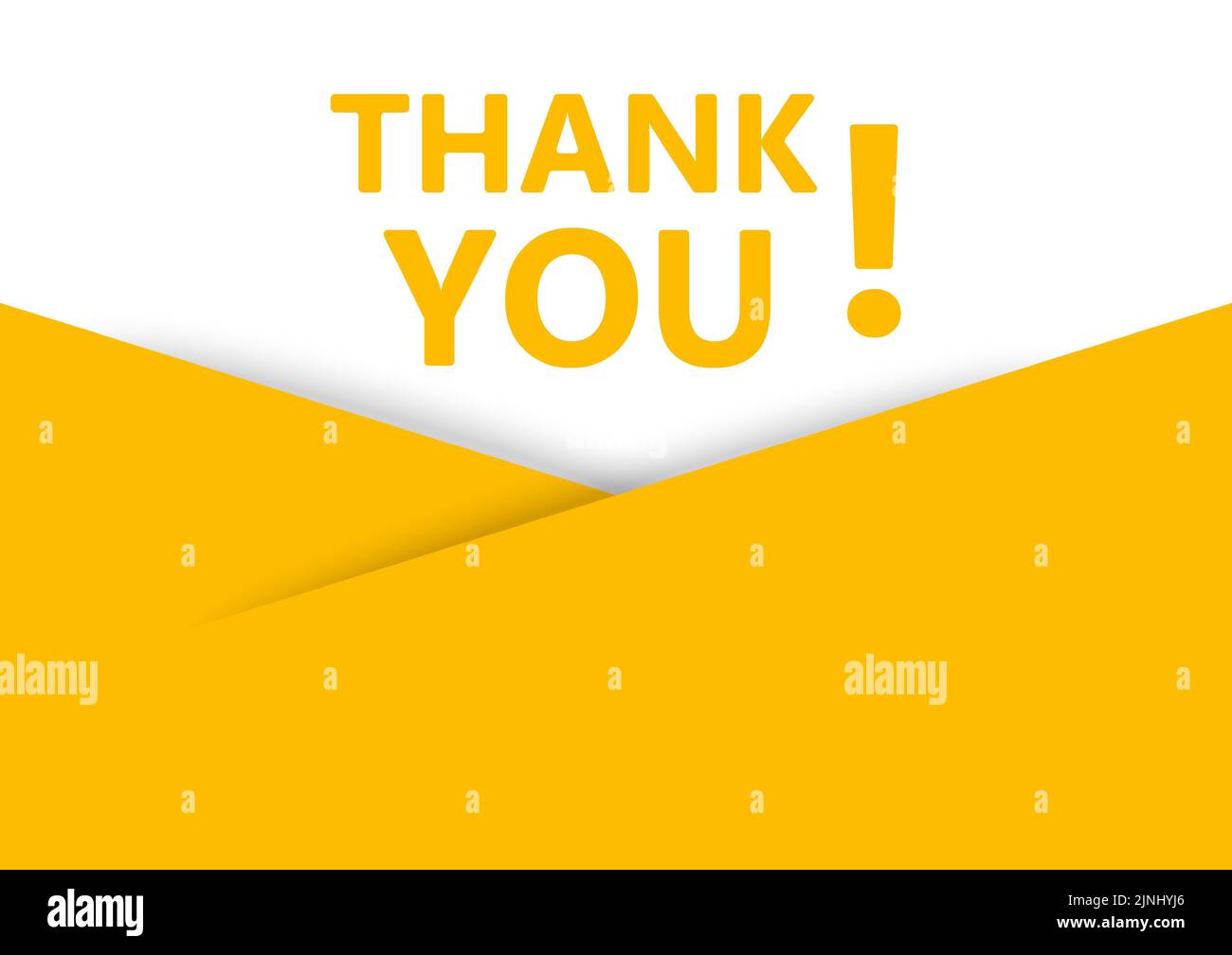 Thank you banner Stock-Vektorgrafiken kaufen - Alamy