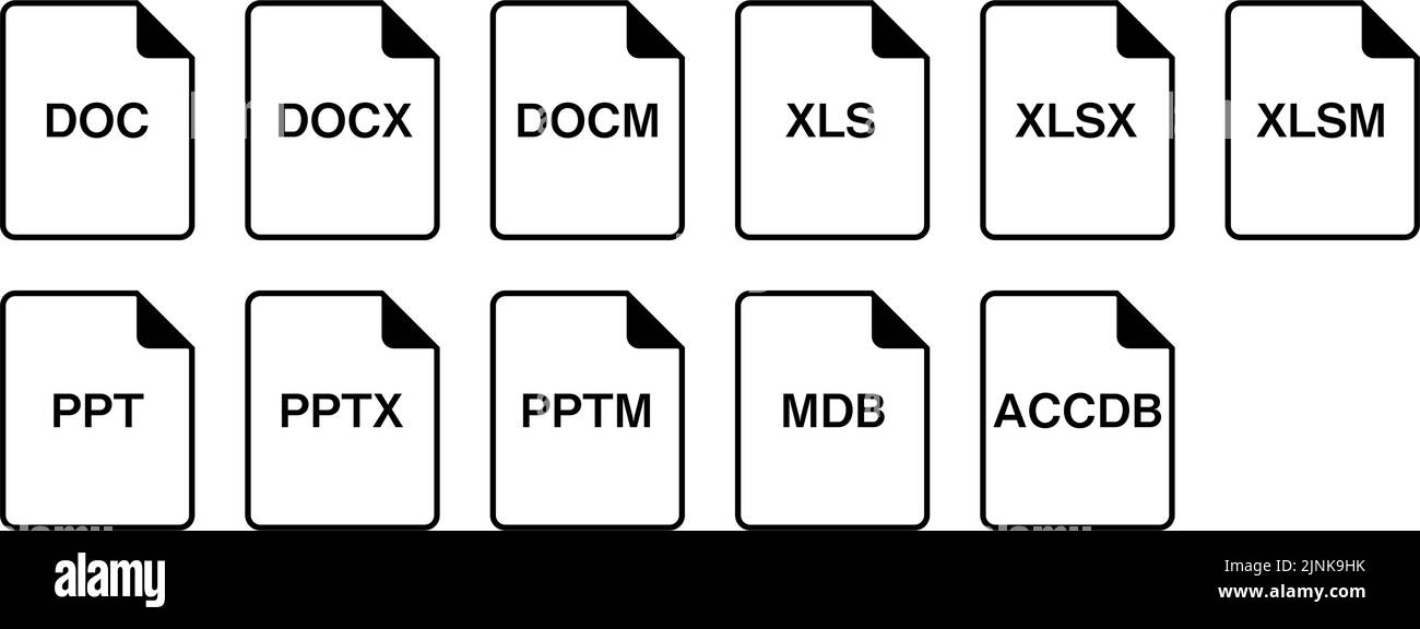 Xlsx datei Schwarzweiß-Stockfotos und -bilder - Alamy