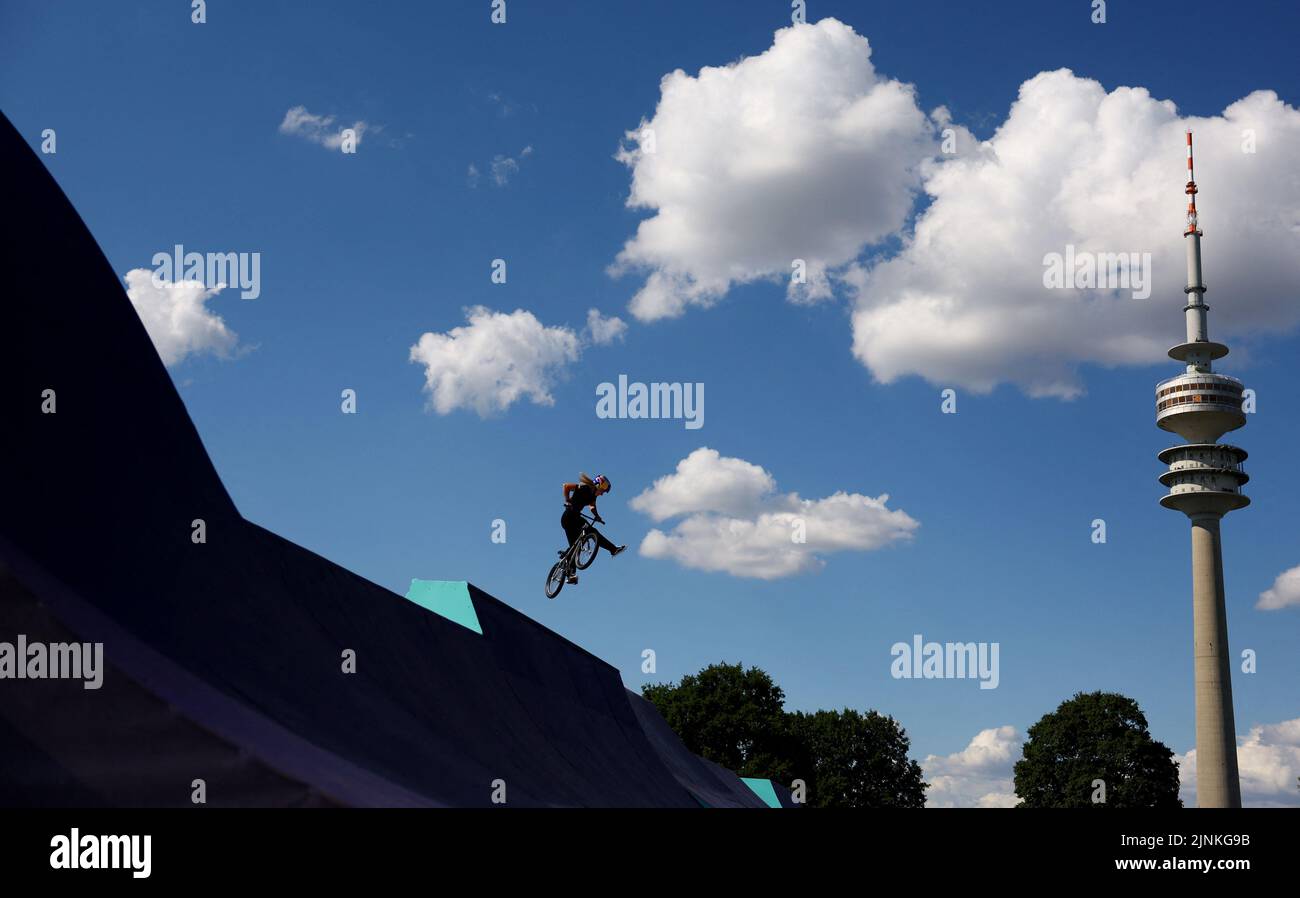 Europameisterschaften 2022 - Radfahren BMX Freestyle - Olympiaberg ...