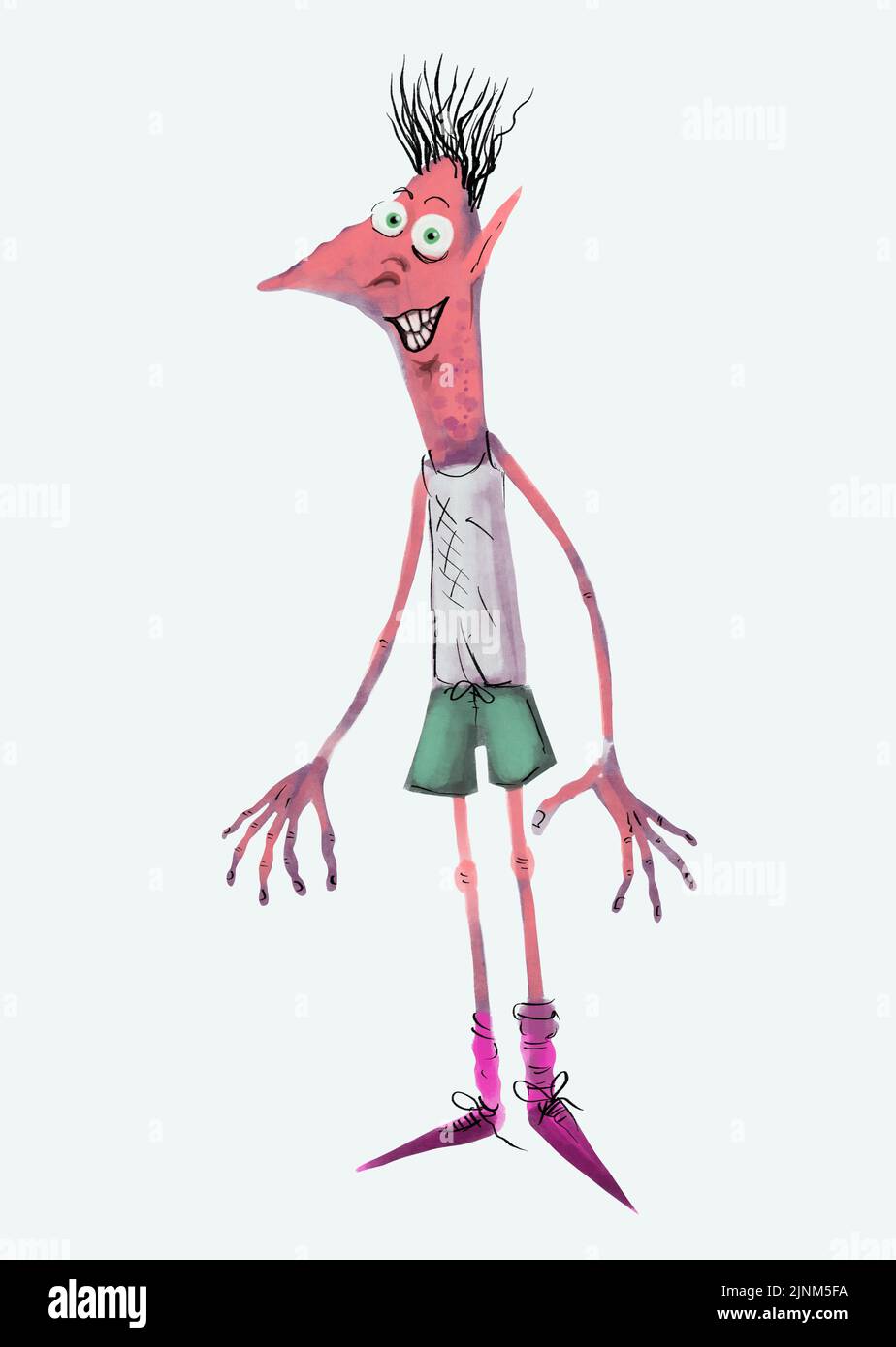 abbildung der goblin-Figuren Stockfotografie - Alamy