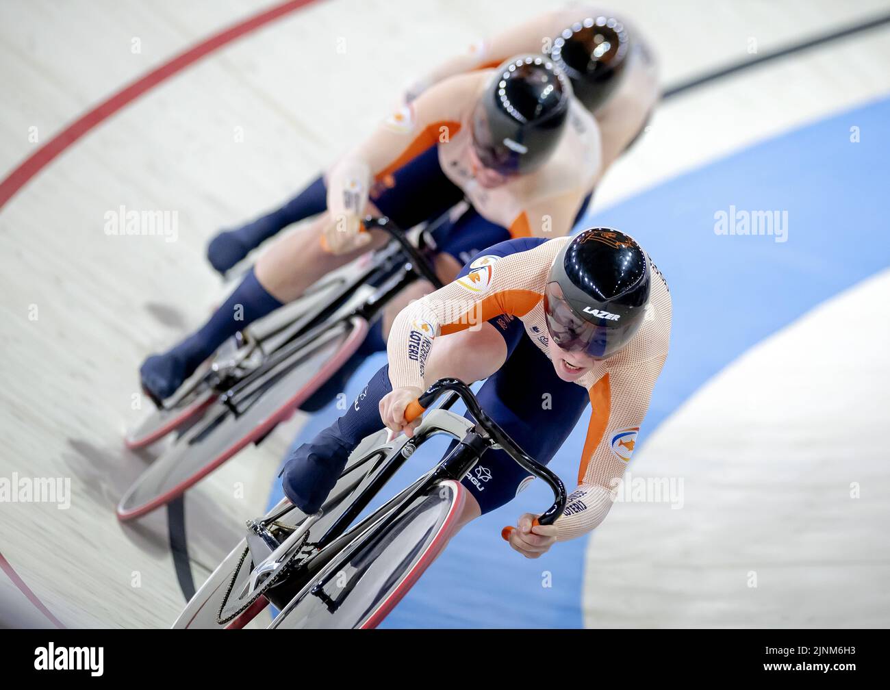 München, Deutschland. 12. August 2022. MÜNCHEN - Shanne Braspennincx ...