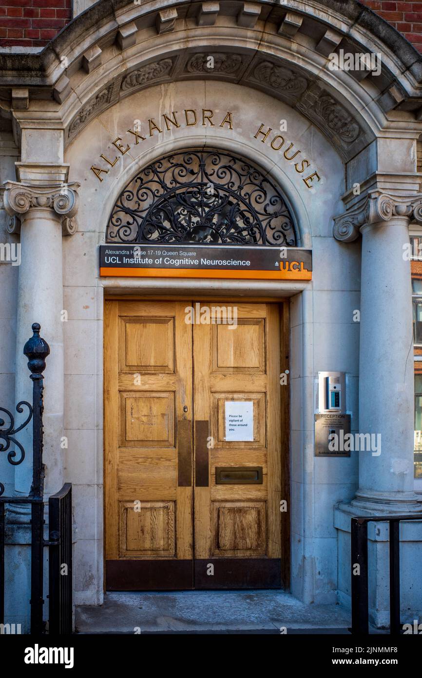 UCL Institute of Cognitive Neuroscience am Alexandra House 17 Queen ...