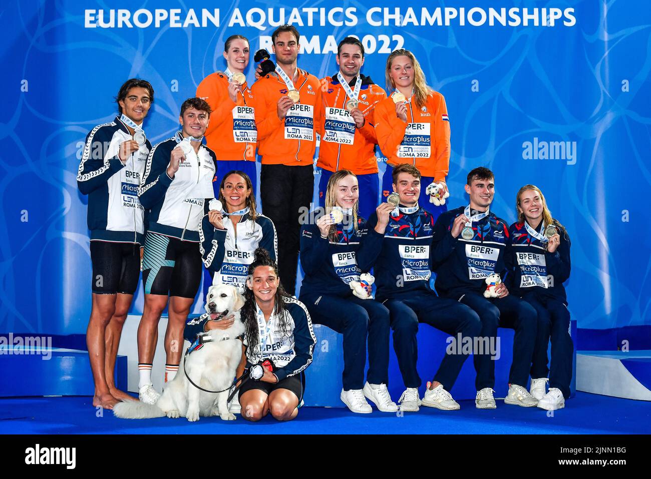 Roma, Italien. 12. August 2022. NIEDERLANDE, TOUSSAINT Kira, KAMMINGA ...