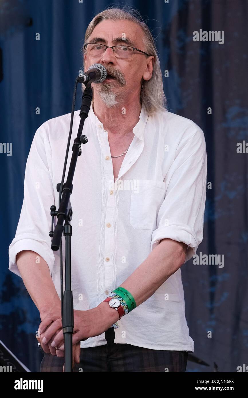 Cropredy, Großbritannien. 12. August 2022. John Tams, englischer ...