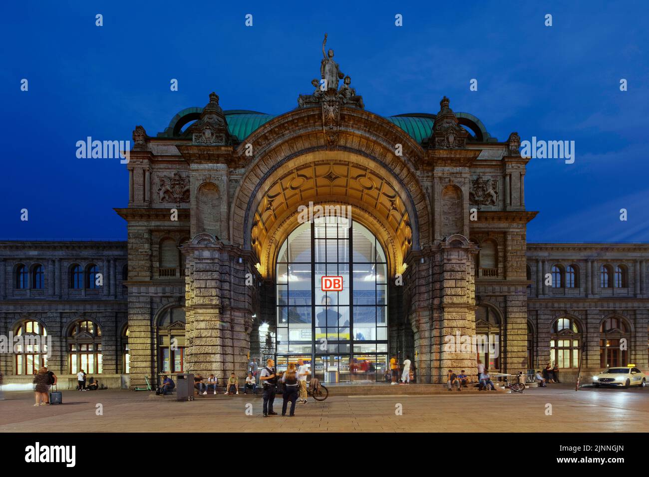 Hauptportal, Hauptbahnhof, Bahnhof, Deutsche Bahn AG, DB, Mit ...
