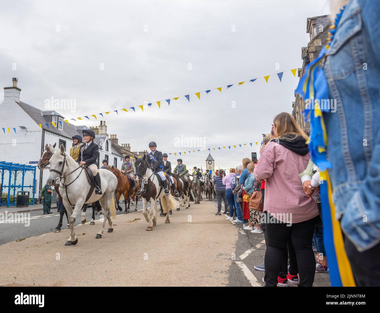 6.. August 2022 Lauder Common Riding 2022. Bild Phil Wilkinson ...