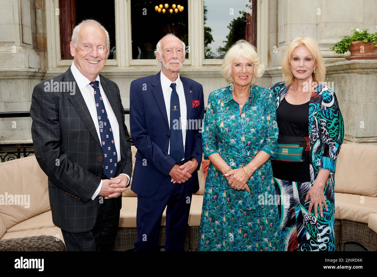 Gyles Brandreth, Roger McGough, HRH Camilla, Herzogin von Cornwall ...