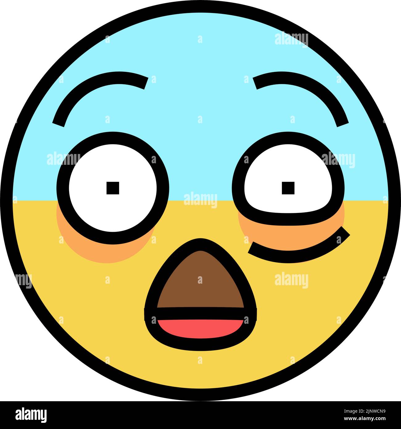 Omg emoji Stock-Vektorgrafiken kaufen - Alamy