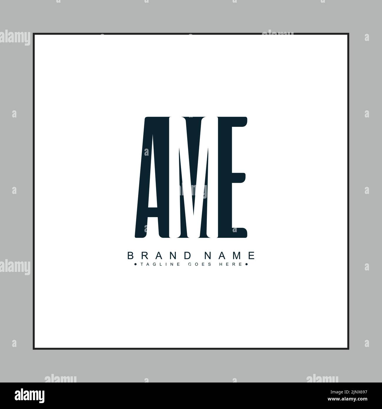 Ame schriftart Stock-Vektorgrafiken kaufen - Alamy