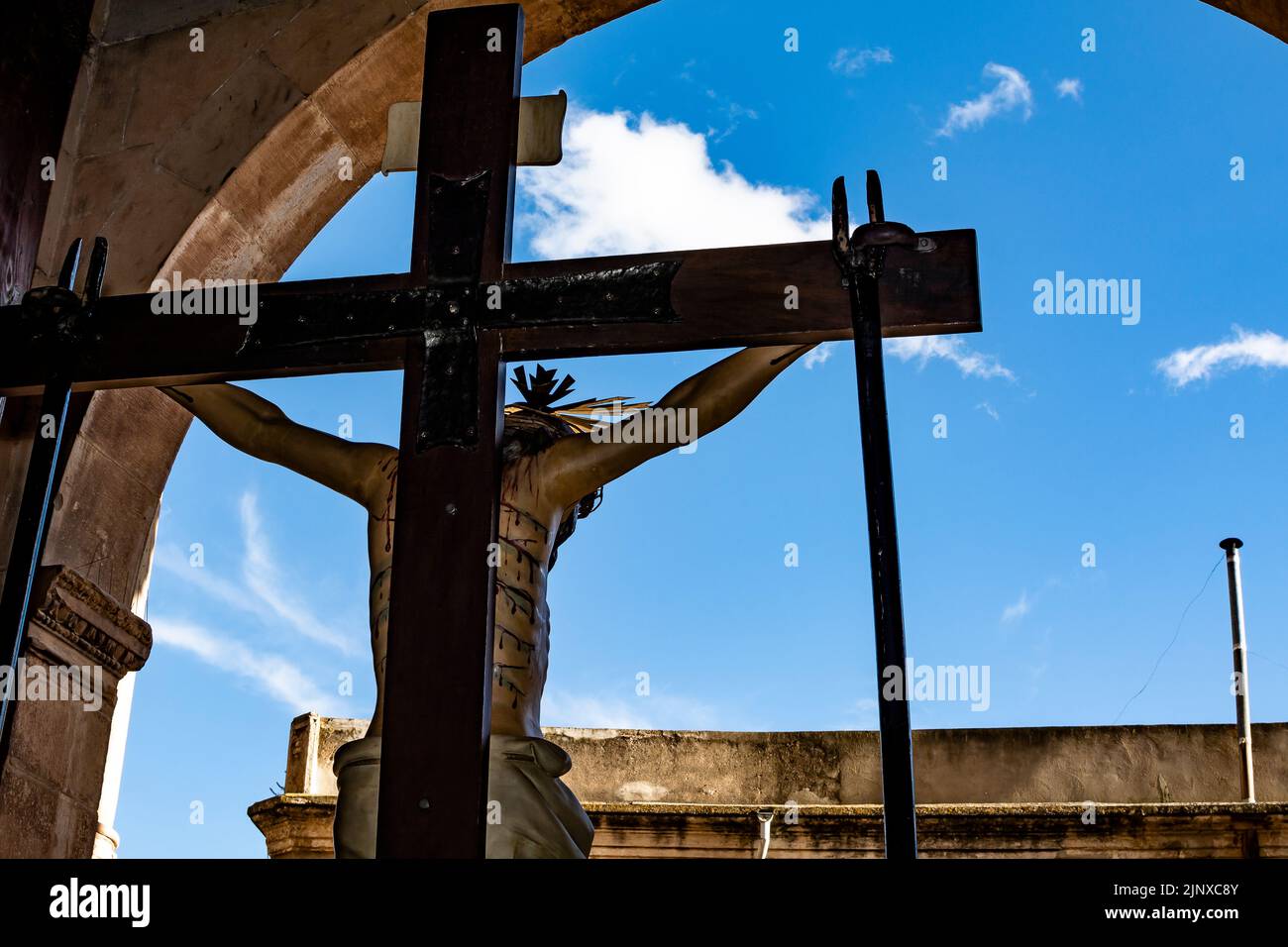 Christ crucified statue -Fotos und -Bildmaterial in hoher Auflösung - Seite 4 - Alamy