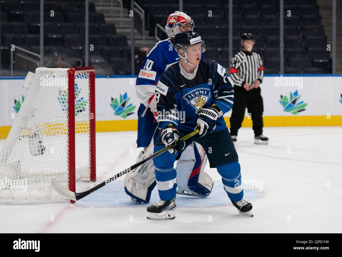 Edmonton, Alberta, Kanada. 14. August 2022. KASPER SIMONTAIVAL (29) aus ...
