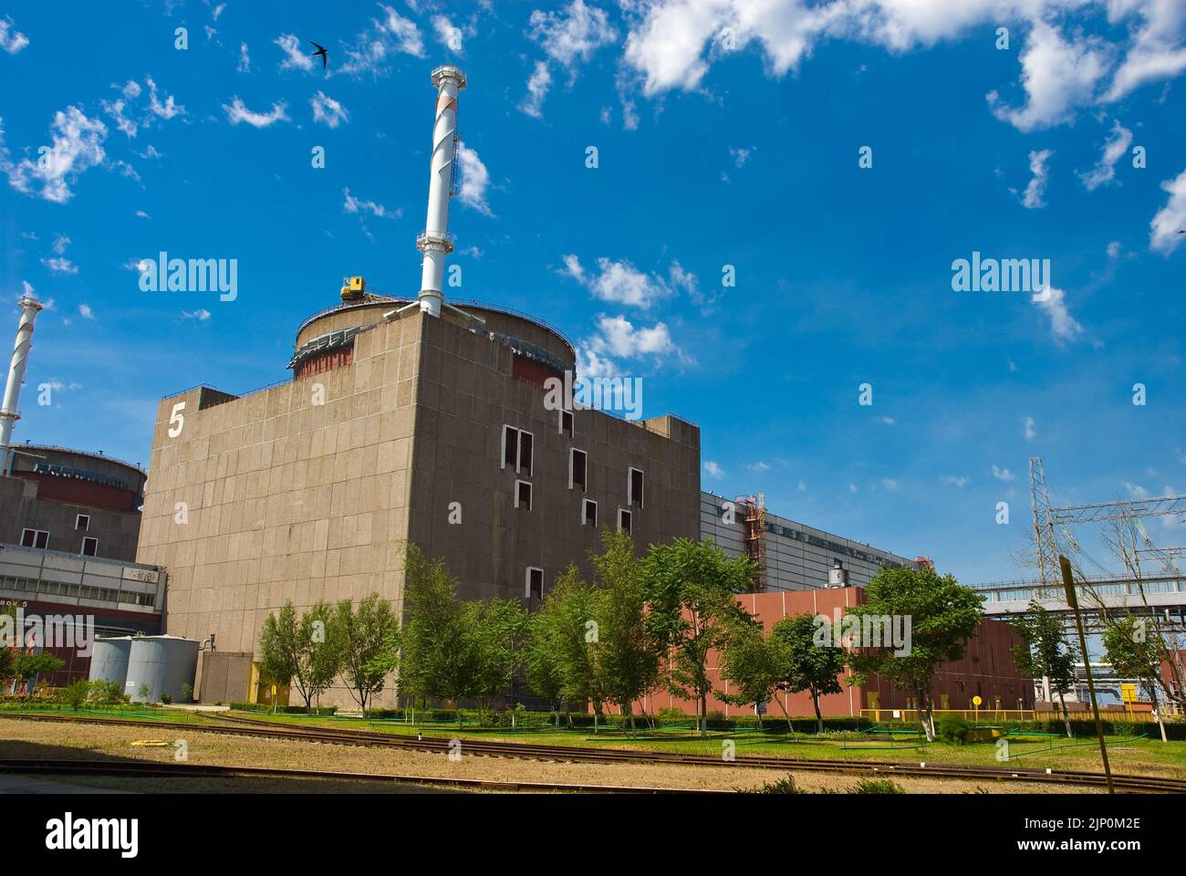 Kernkraftwerk saporischschja angegriffen -Fotos und -Bildmaterial in ...