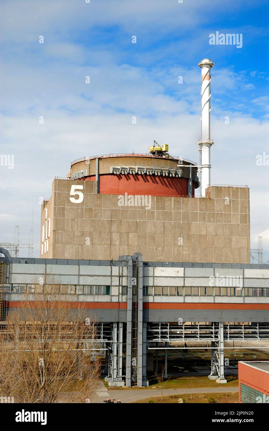 Besetzung des Kernkraftwerks saporoschje russische Truppen, des ...