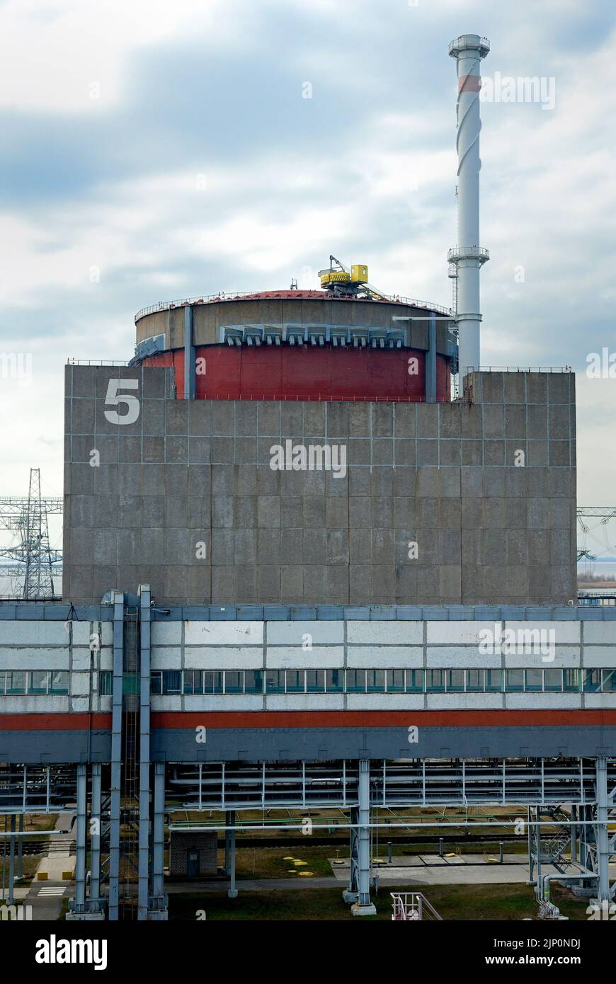 Besetzung des Kernkraftwerks saporoschje russische Truppen, des ...