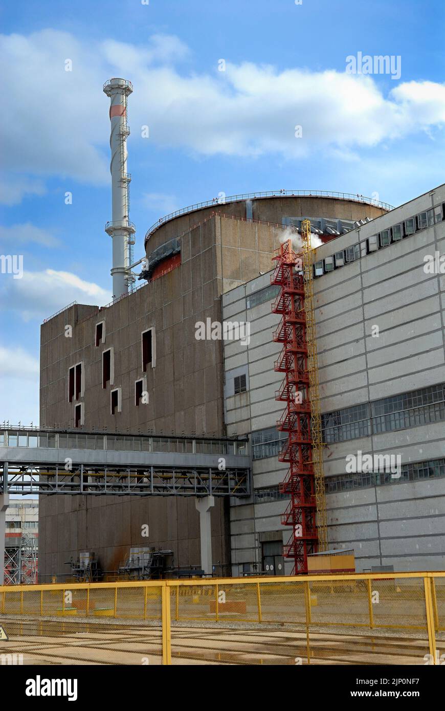 Besetzung des Kernkraftwerks saporoschje russische Truppen, des ...