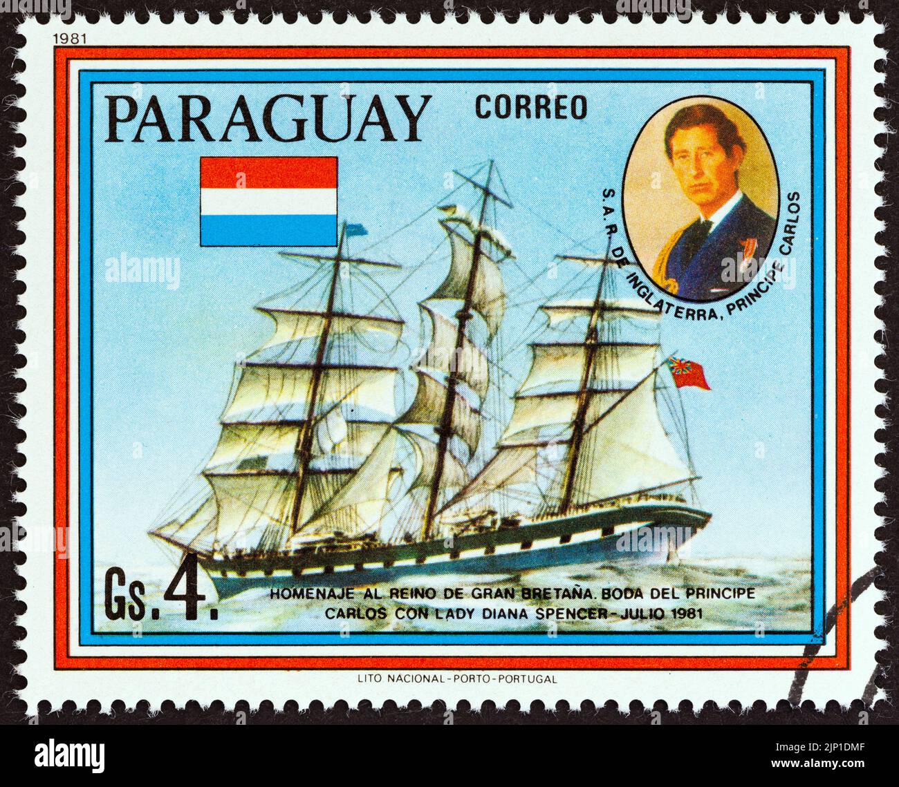Paraguay postage stamp -Fotos und -Bildmaterial in hoher Auflösung – Alamy