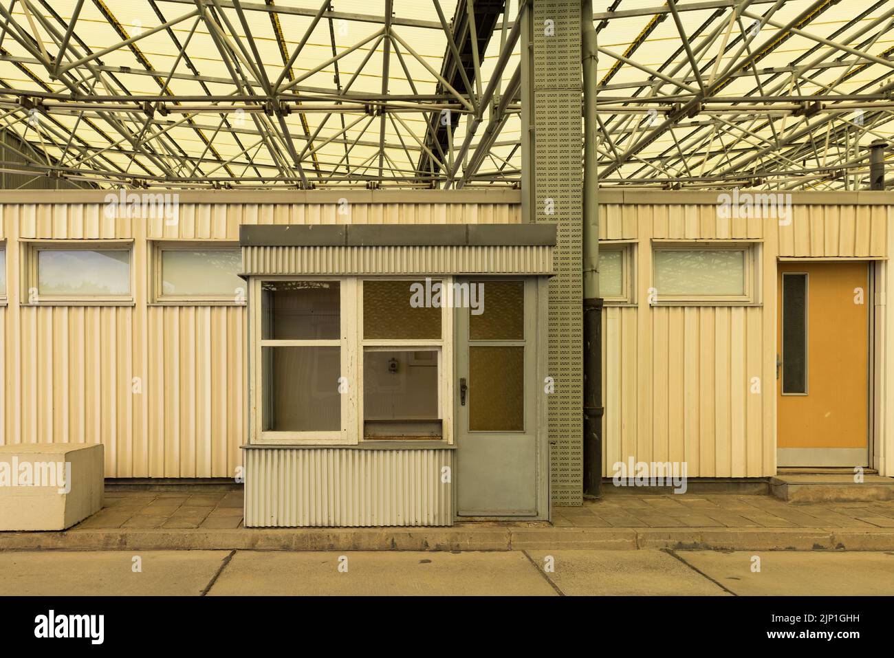 Helmstedt -Marienborn Deutschland, 4. August 2022: Gedenkstätte und ...