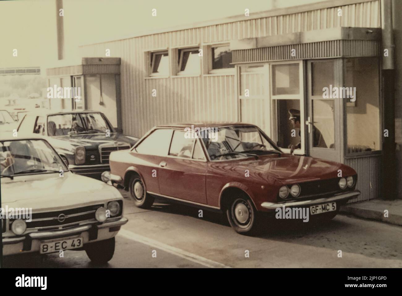 Helmstedt -Marienborn Deutschland, 4. August 2022: Gedenkstätte und ...