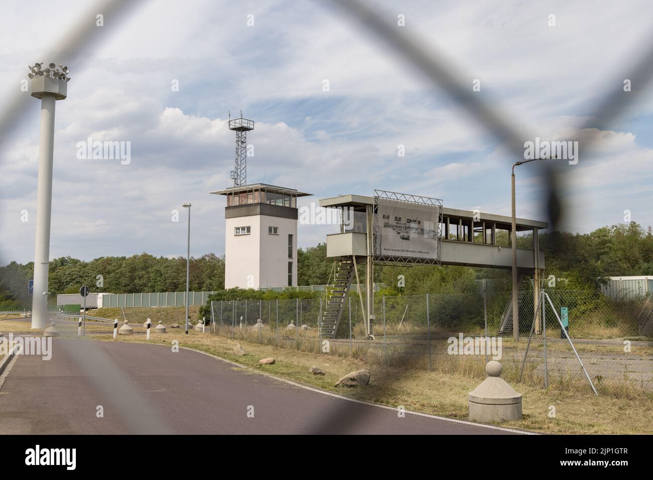 Helmstedt -Marienborn Deutschland, 4. August 2022: Gedenkstätte und ...