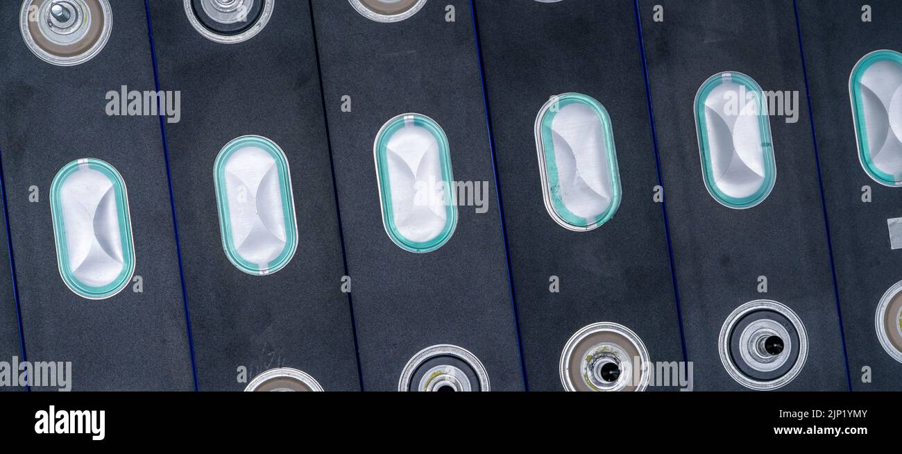 Lithium-NMC-Batterie für Elektrofahrzeuge. Elektroauto-Batterie ...
