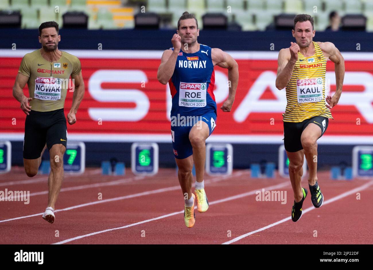 München, Deutschland. 15. August 2022. Europameisterschaften ...