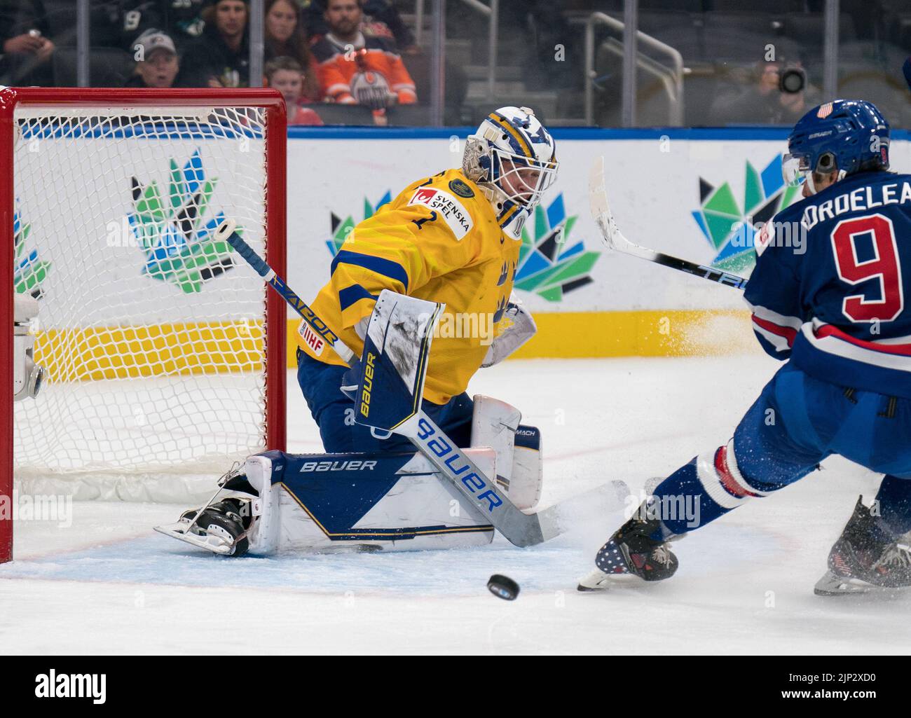Edmonton, Alberta, Kanada. 14. August 2022. DER Schwede JESPER ...
