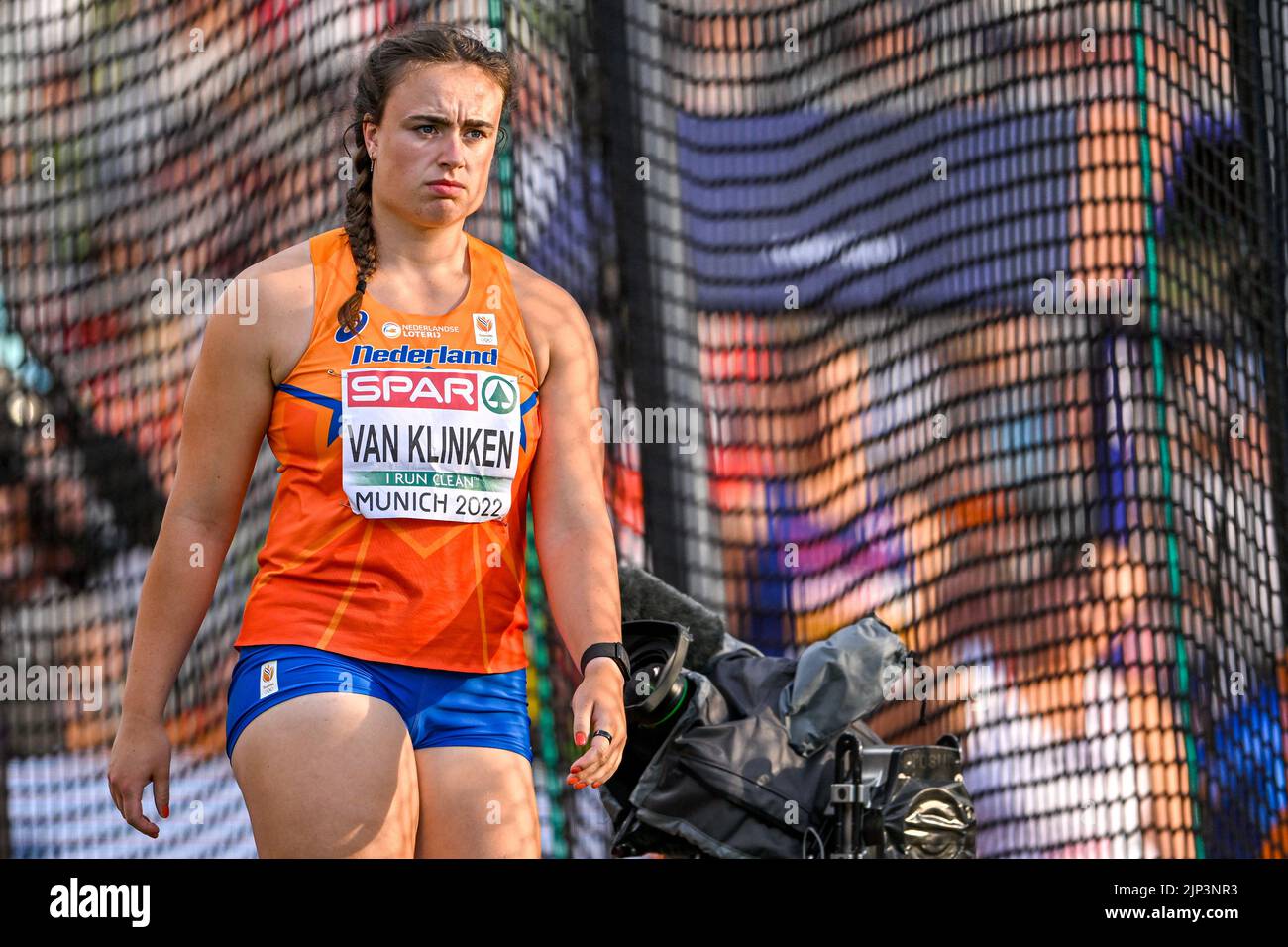 MÜNCHEN, DEUTSCHLAND - 15. AUGUST: Jorinde van Klinken aus den ...