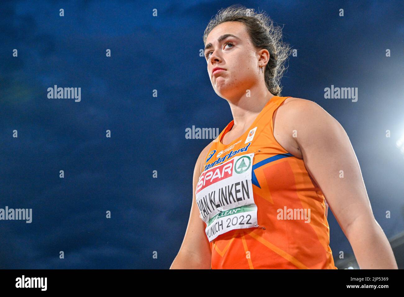 MÜNCHEN, DEUTSCHLAND - 15. AUGUST: Jorinde van Klinken aus den ...