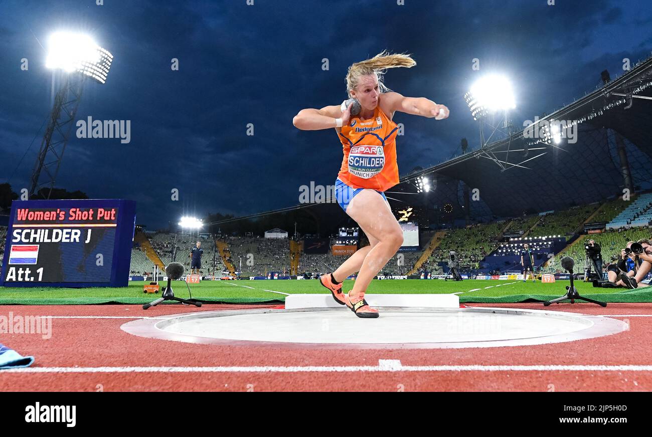 15. August 2022, Bayern, MŸnchen: Europameisterschaften ...