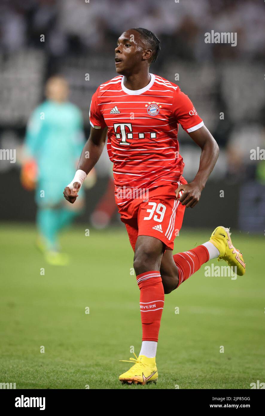 Mathys Tel vom FC Bayern München Fussball 1 . Bundesliga Saison 2022 / ...