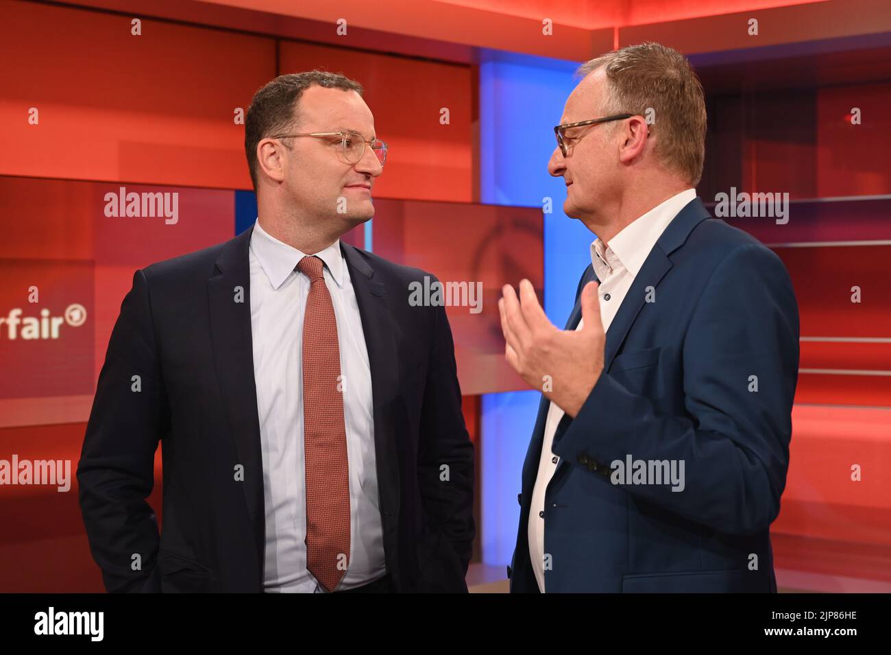Köln, Deutschland. 15. August 2022. Der CDU-Politiker Jens Spahn im ...
