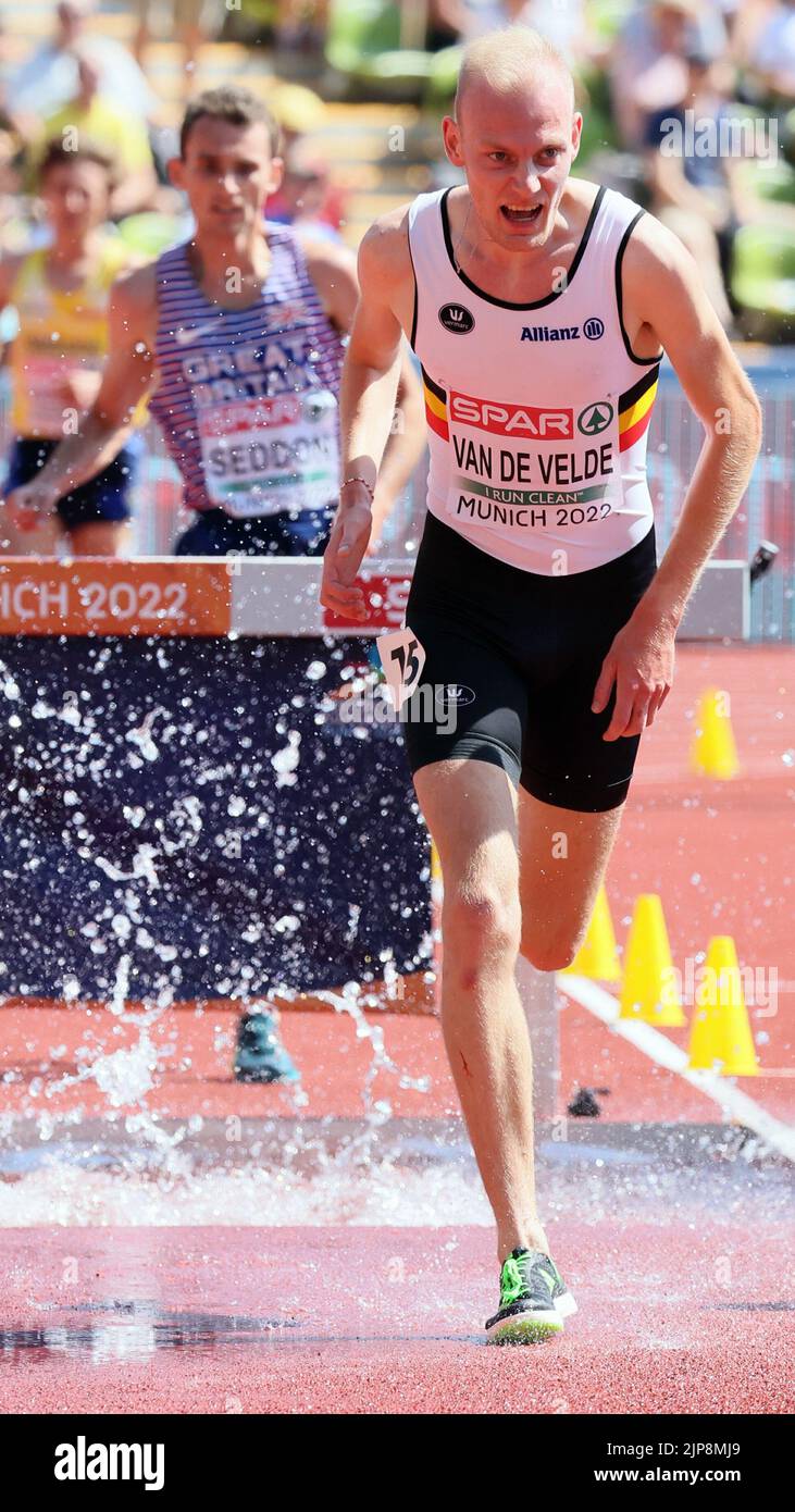 München 2022, Deutschland. 16. August 2022. Der Belgier Tim Van De ...