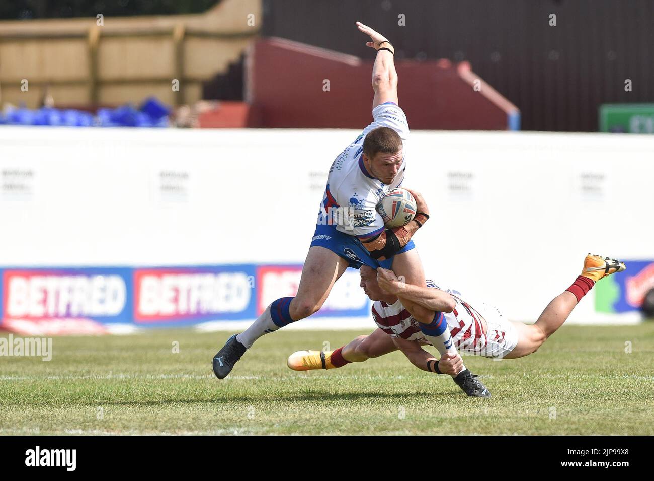 Wakefield, England - 14.. August 2022 - James Batchelor von Wakefield ...