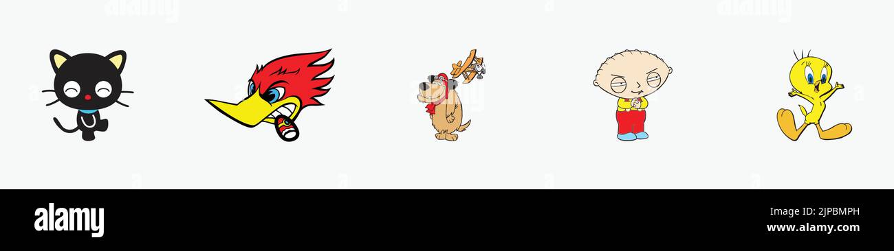 Stewie griffin Family Guy Logo, Hococat feliz Logo, Tweety Logo, mutley ...