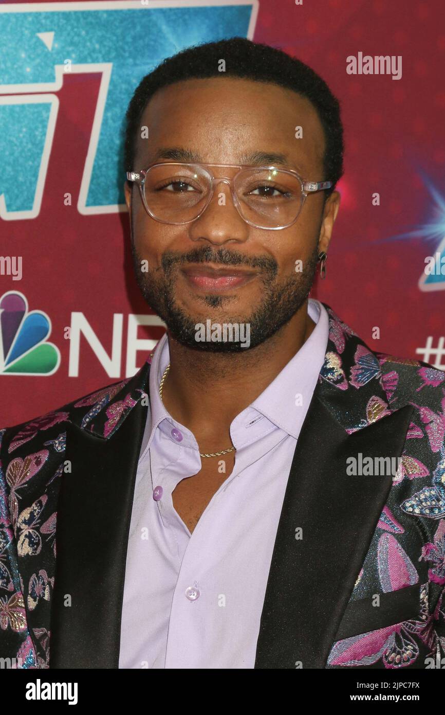 LOS ANGELES - AUG 16: Wyn Starks bei der America's Got Talent Saison 17 - Live Show Red Carpet ...