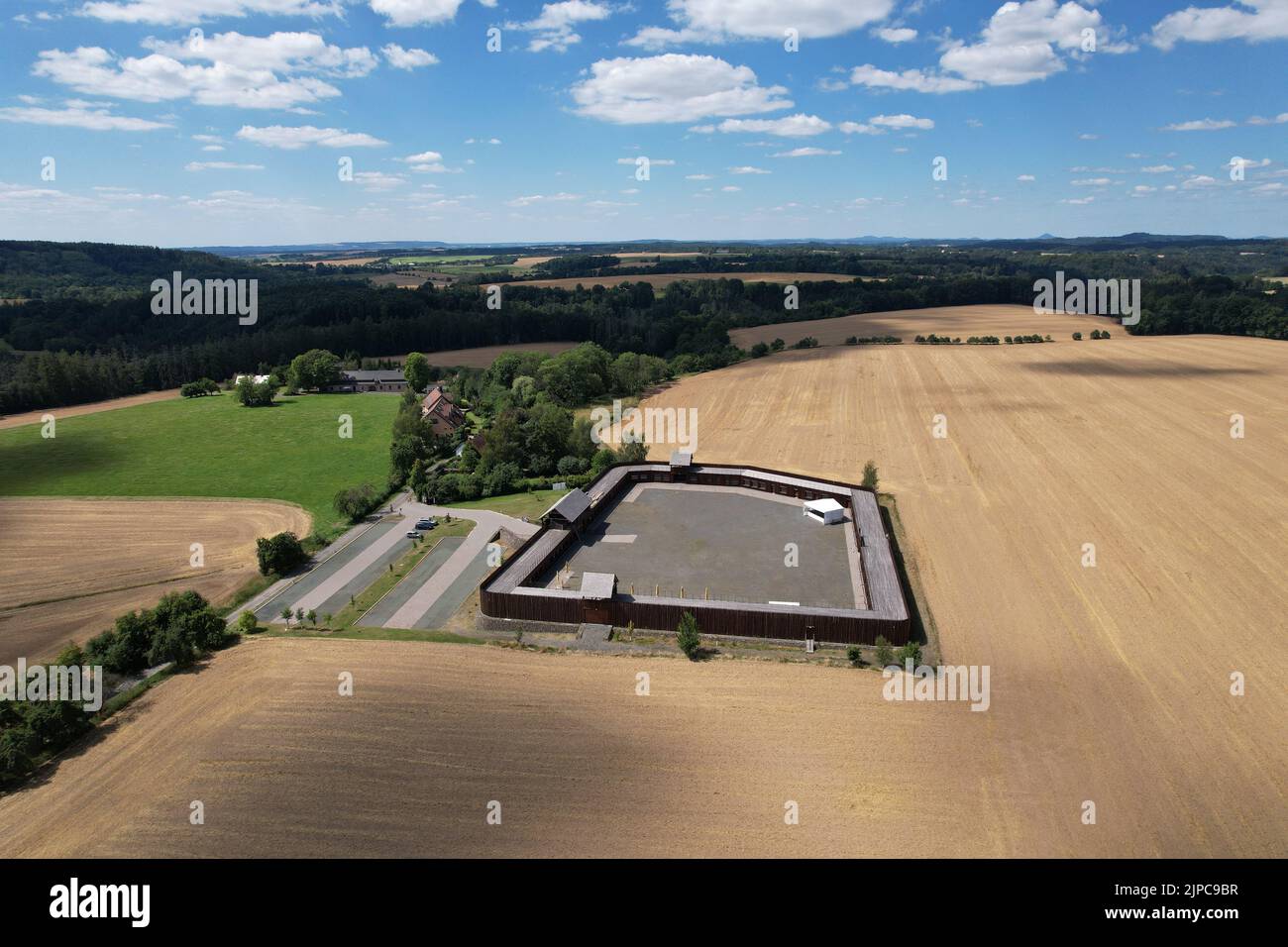 Keltische oppidum replik -Fotos und -Bildmaterial in hoher Auflösung – Alamy