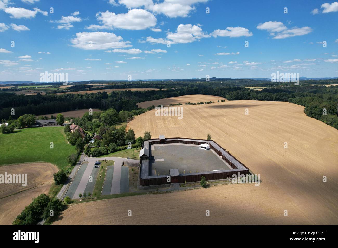 Keltische oppidum replik -Fotos und -Bildmaterial in hoher Auflösung – Alamy