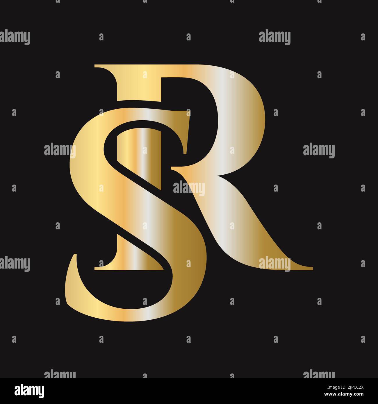 Initial Letter SR, RS Logo Design Vektor-Vorlage. Monogram SR-Logo ... Initial Letter SR, RS Logo Design Vektor-Vorlage. Monogram SR-Logo ...