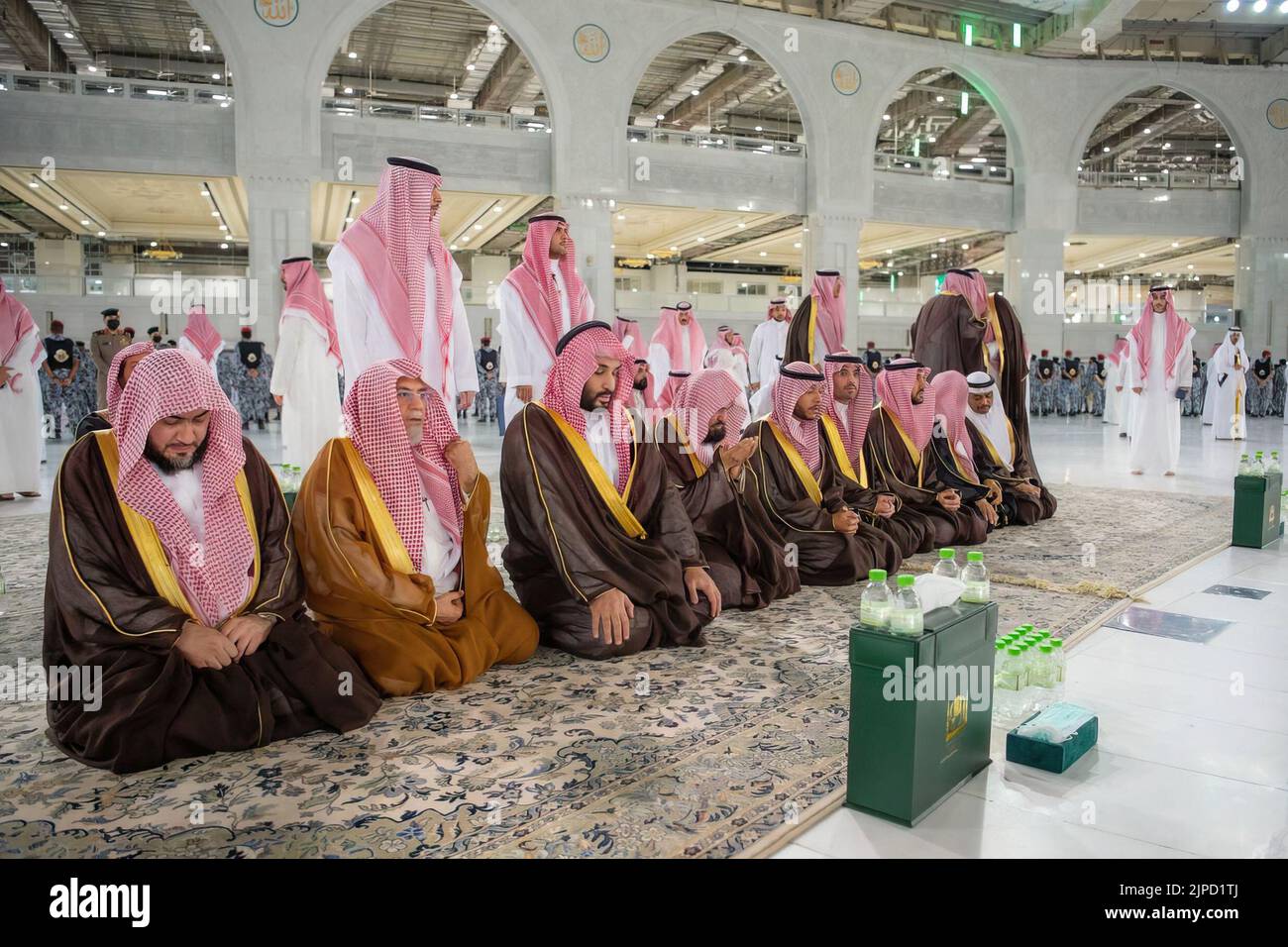 Mekka, Saudi-Arabien, 16. August 2022. Der saudische Kronprinz Mohammed ...