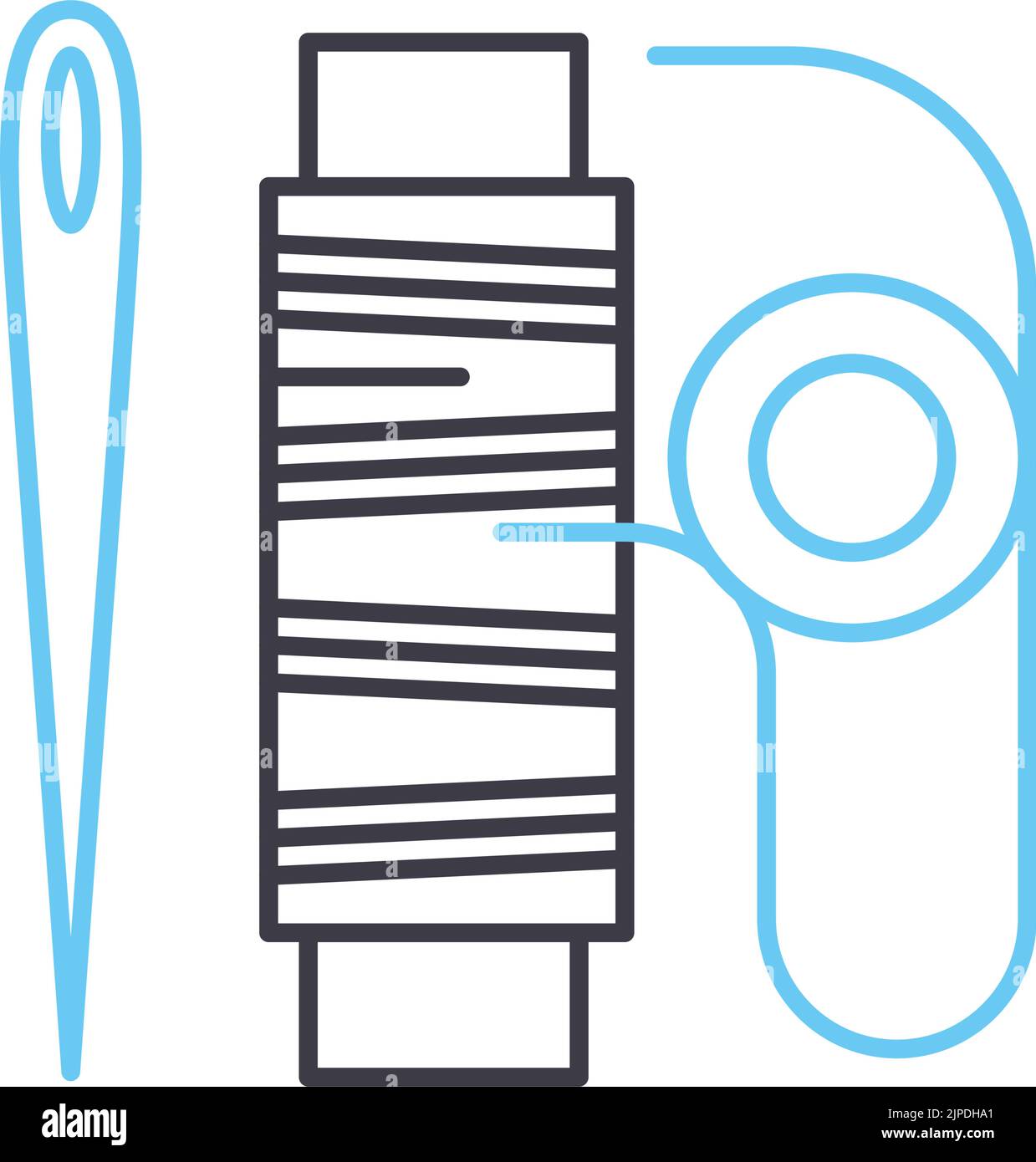 Faden tuch Stock-Vektorgrafiken kaufen - Alamy