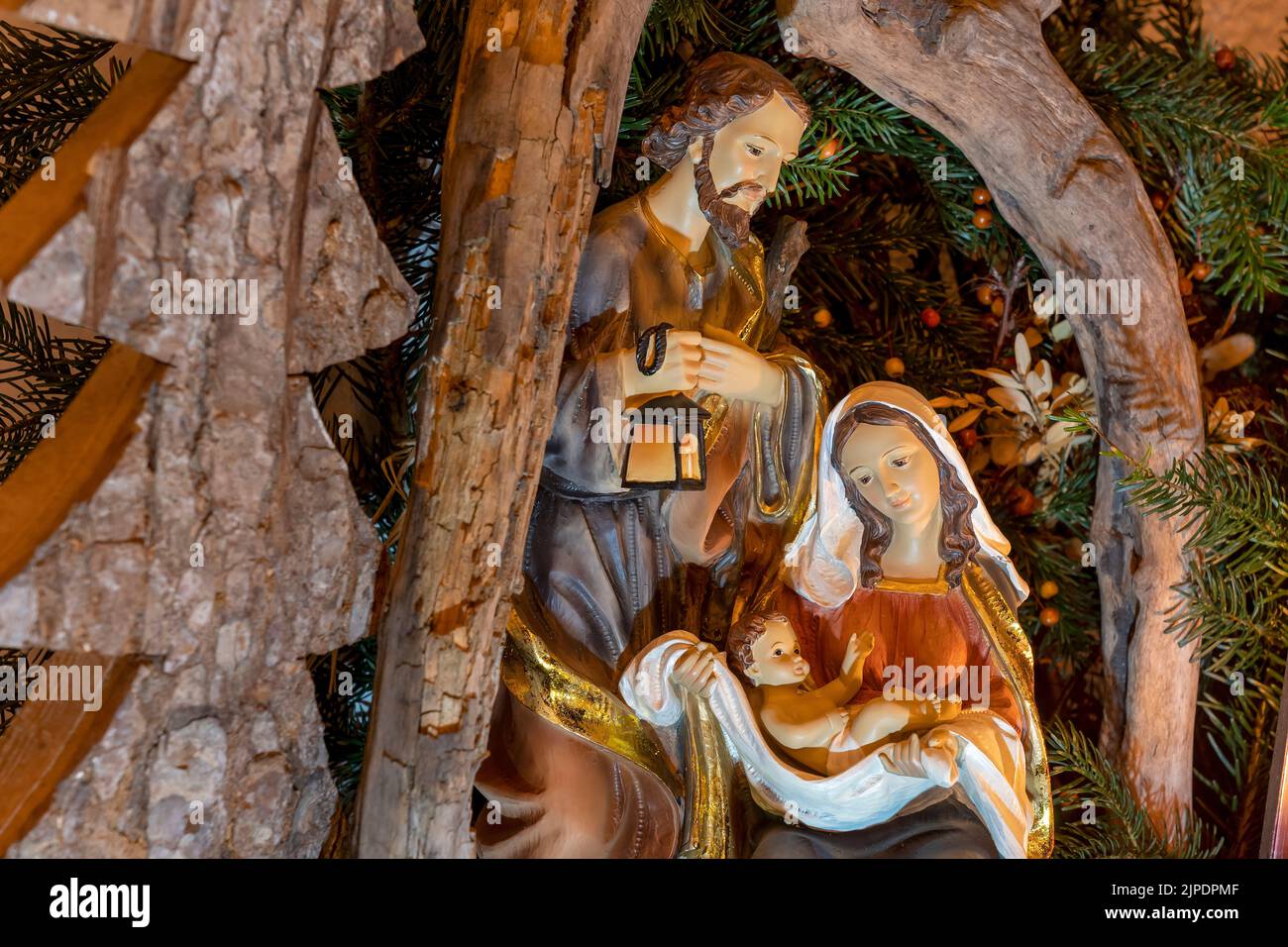Krippe krippen szenen -Fotos und -Bildmaterial in hoher Auflösung – Alamy