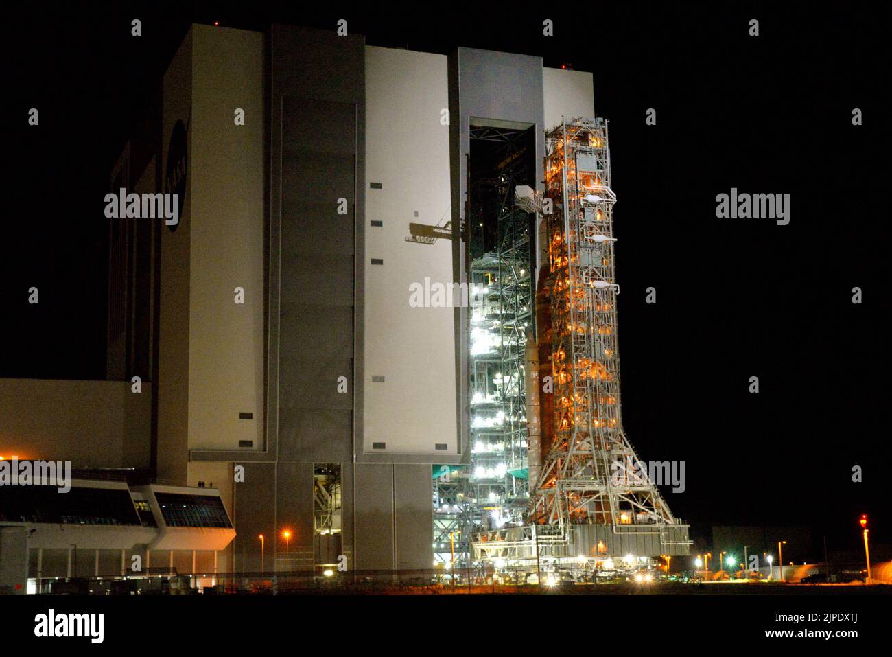 Kennedy Space Center, Brevard County, Florida. USA. 17. August 2022. Nach einer kurzen ...