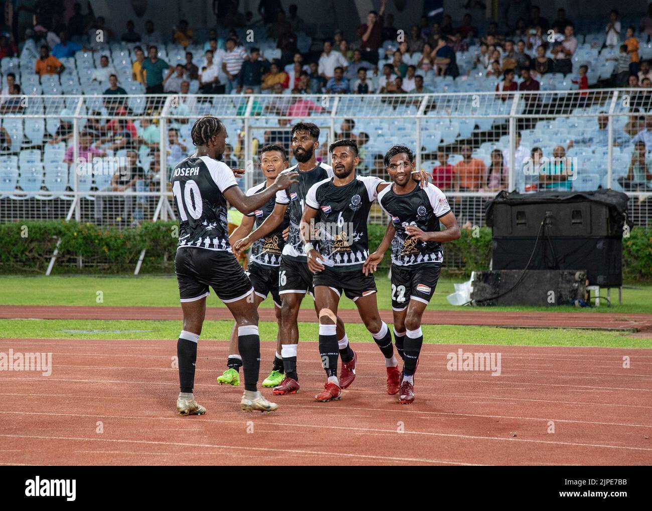 Kalkutta, Indien. 16. August 2022. Das Durand Cup-Fußballturnier der ...