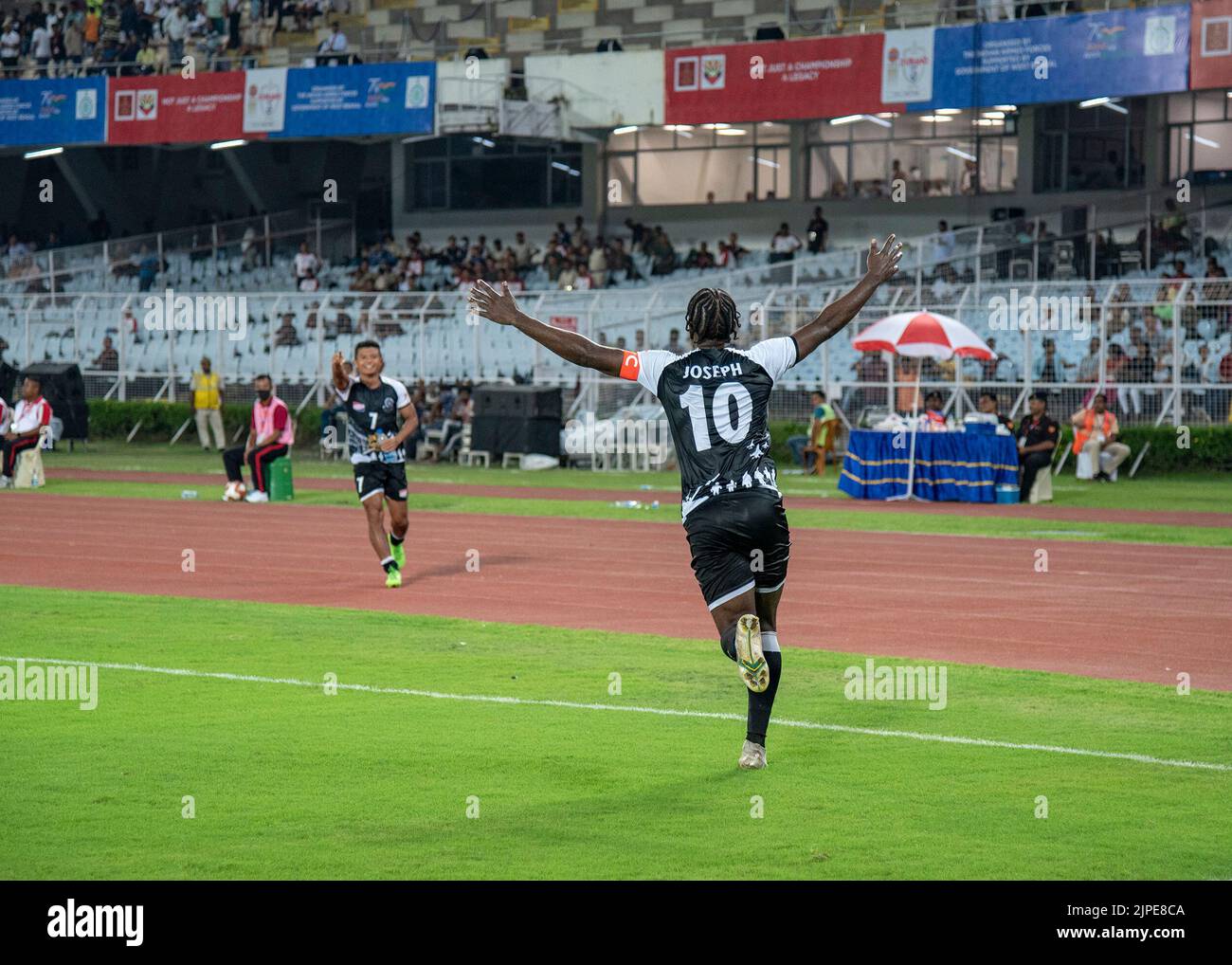 Kalkutta, Indien. 16. August 2022. Das Durand Cup-Fußballturnier der ...