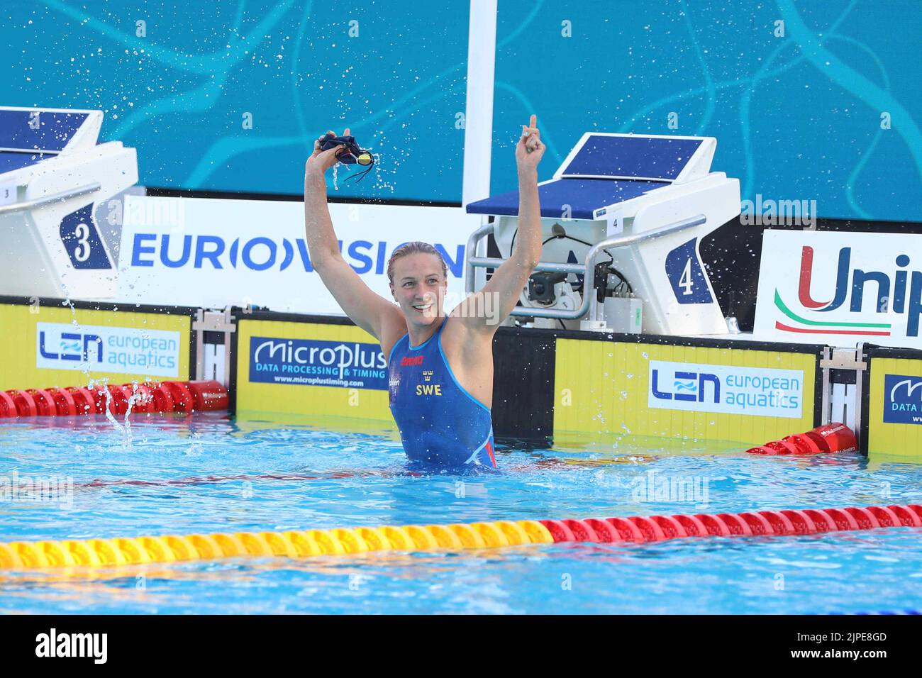 Rom, Latium, Italien. 16. August 2022. Im Foro Italico in Rom, sechster ...
