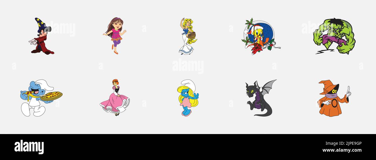 Dragon print Stock-Vektorgrafiken kaufen - Alamy