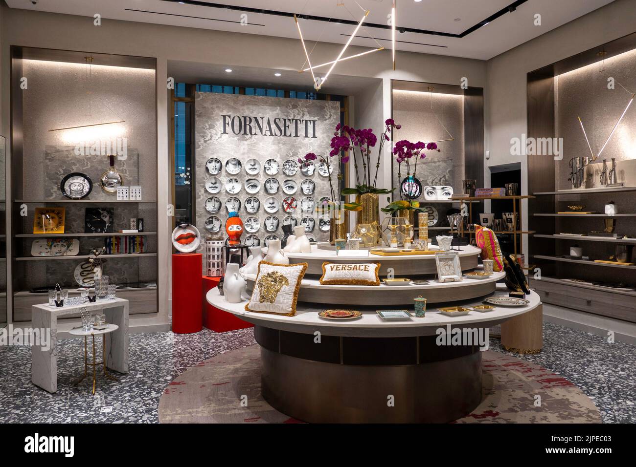 Saks Fifth Avenue Flagship Store Interior, New York City, USA 2022 ...