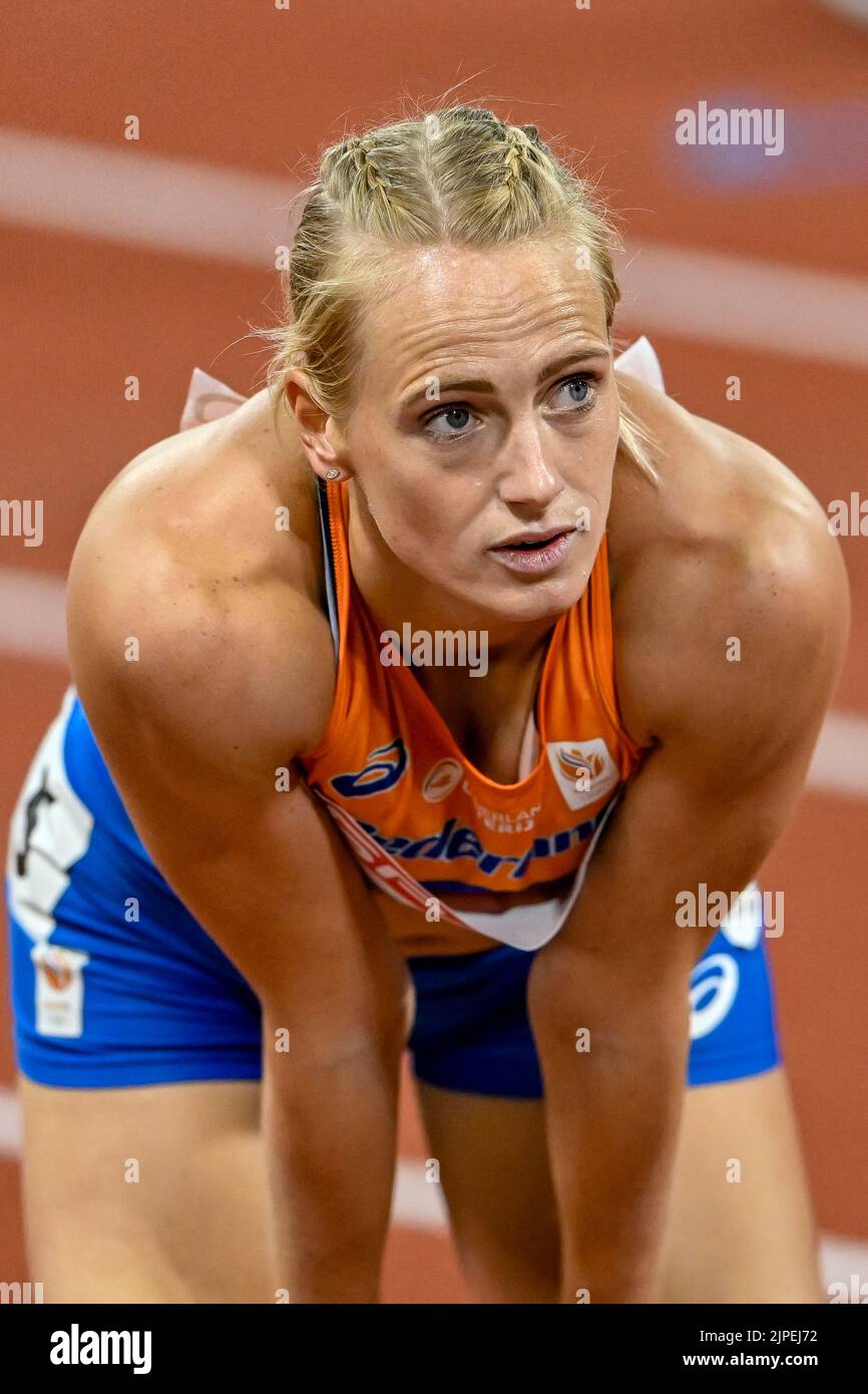 MÜNCHEN, DEUTSCHLAND - 17. AUGUST: Anouk Vetter aus den Niederlanden ...